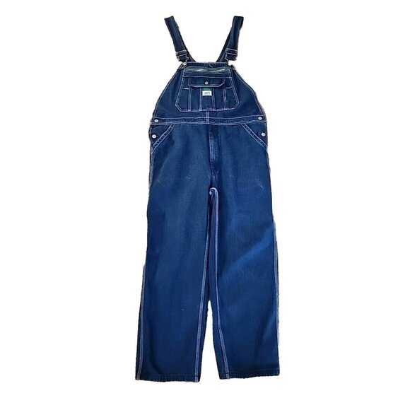 liberty | Other | Vintage Liberty Mens 36x3 Overalls Blue Denim Bibs Usa Made Carpenter Cotton ...